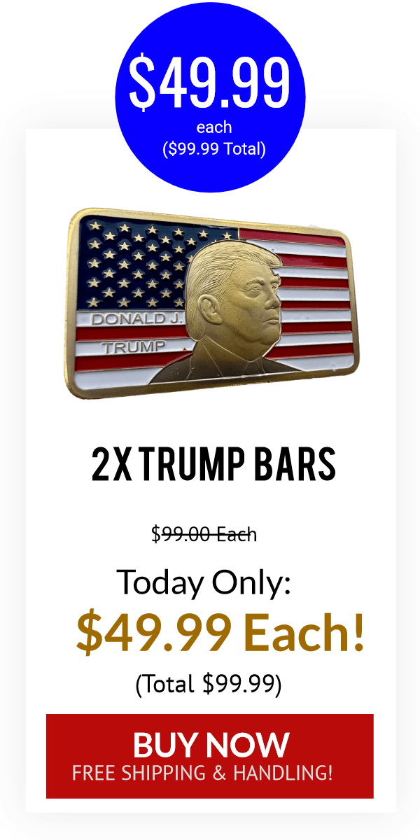 Patriotic Trump Gold Bar Special Offer